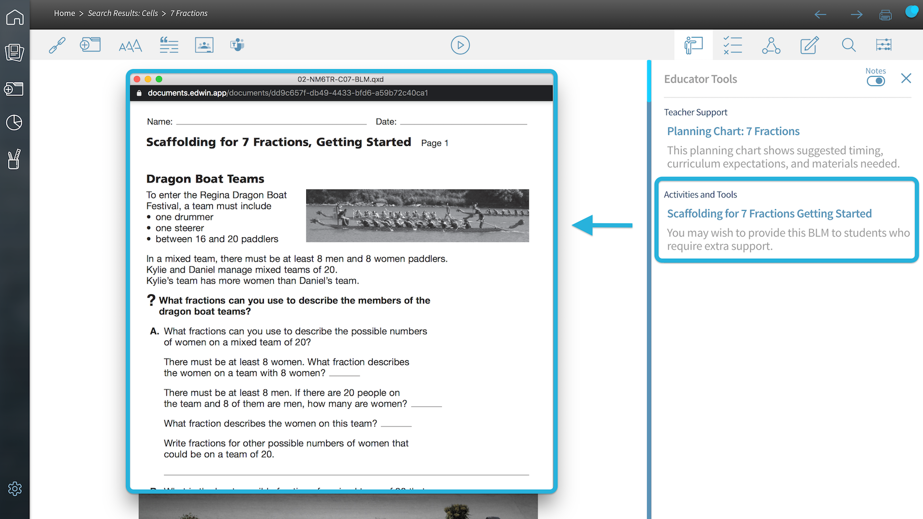 Accessing Teacher Planners/Black Line Masters