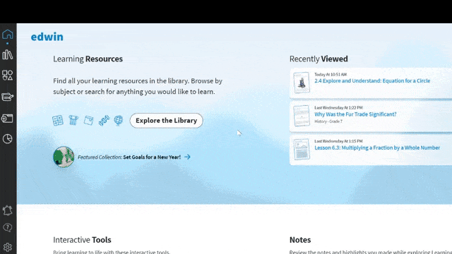Managing Your Library Settings
